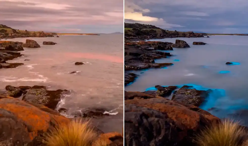 YouTube viral: De rojo a azul fluorescente: graban el increíble cambio ...