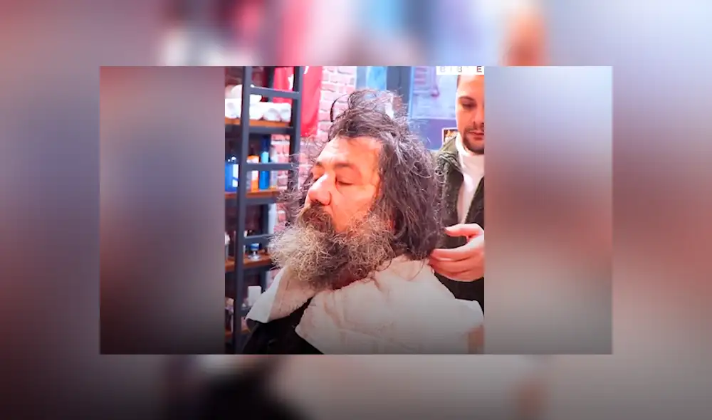 Facebook vira: Indigente se corta el cabello y afeita la barba después ...