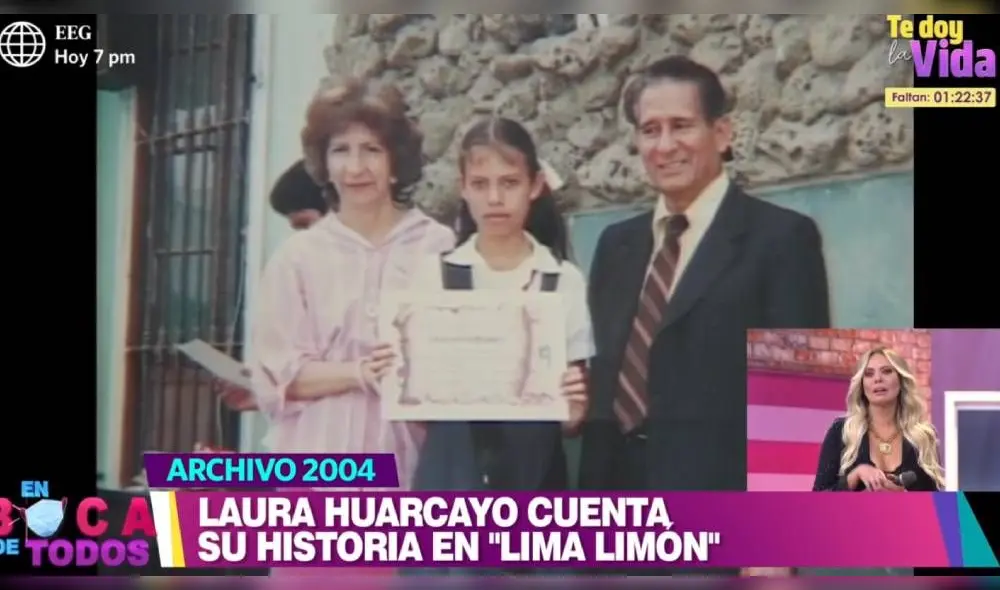 Laura Huarcayo se emociona al recordar entrevista en Lima Limón ...