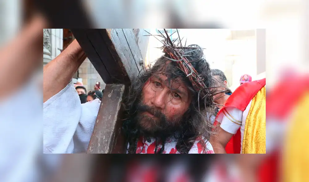 Cristo Cholo, el actor que interpreta a Jesucristo en la Semana Santa ...