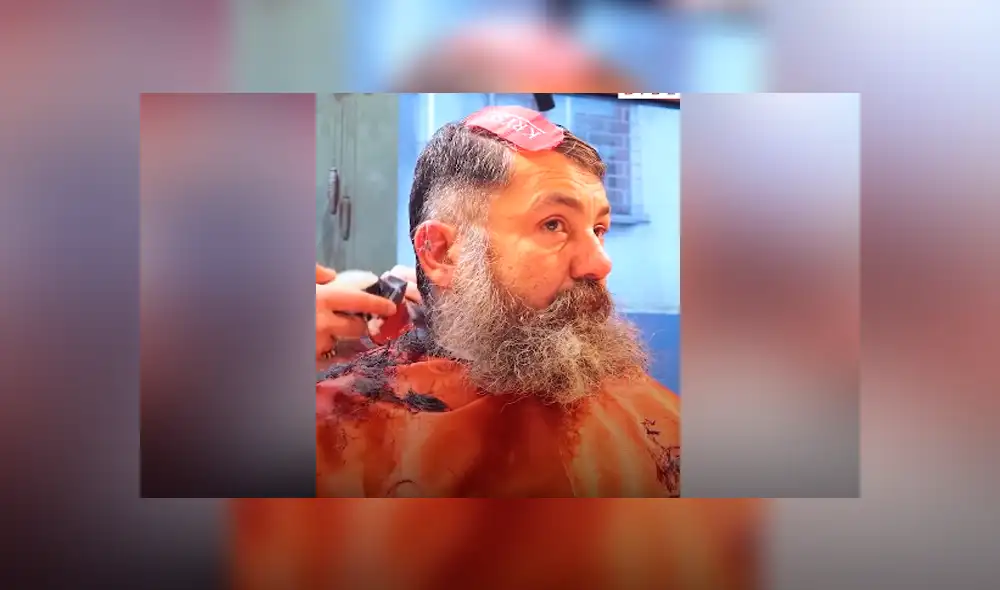 Facebook vira: Indigente se corta el cabello y afeita la barba después ...