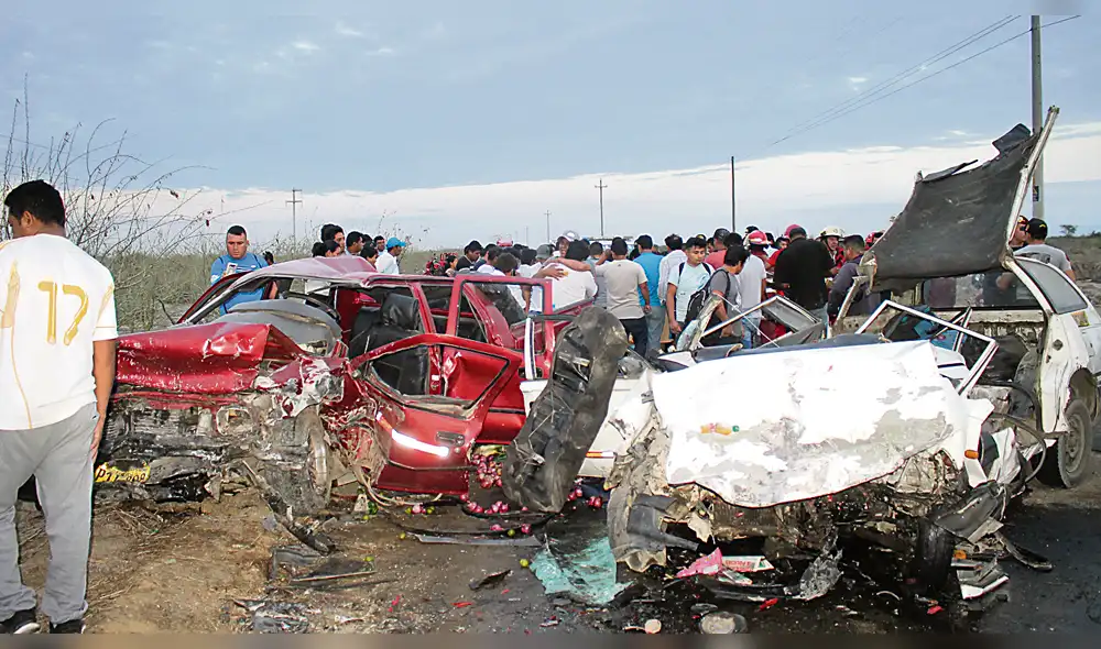 Seis muertos y catorce heridos en accidentes en el norte del país ...