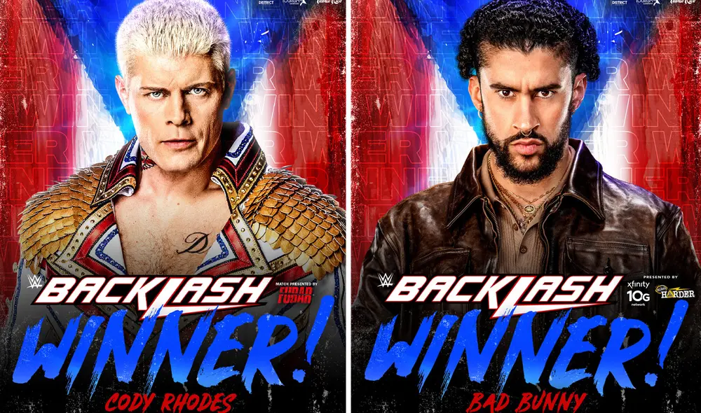 Cartelera WWE Backlash 2023 con Bad Bunny: quiénes pelean, horario y ...