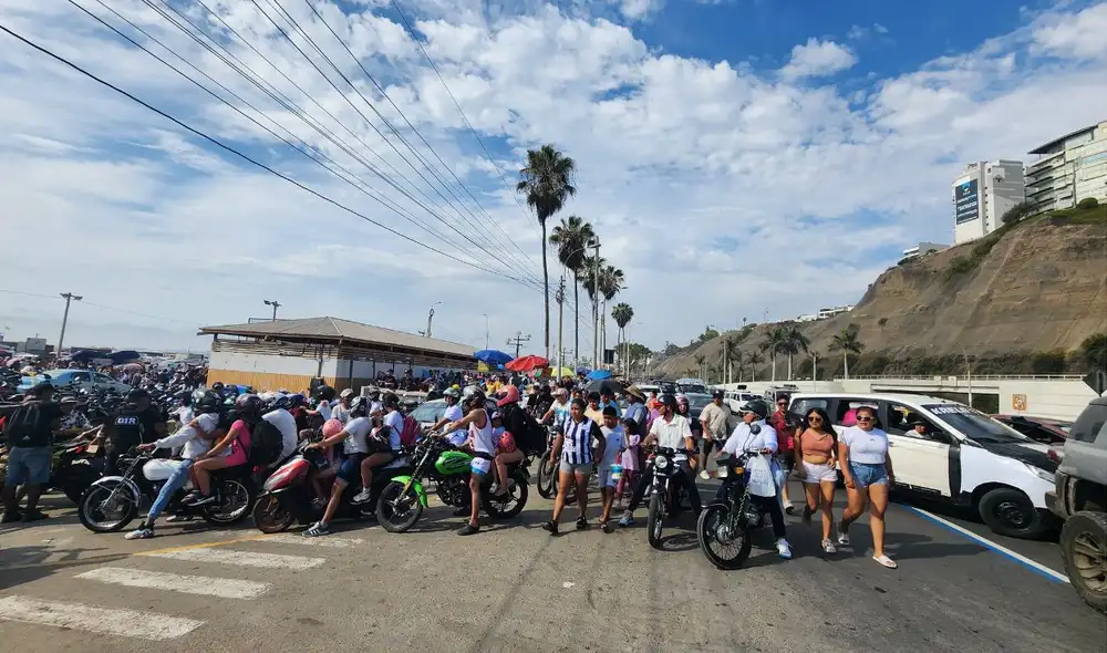 Caos en la Costa Verde por Año Nuevo: colapso vehicular y desorden en ...