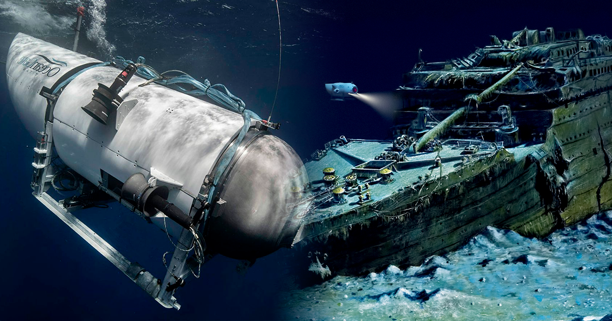 Submarino Titán: ¿Dónde se hundio el Titanic y a cuanta profundidad se ...