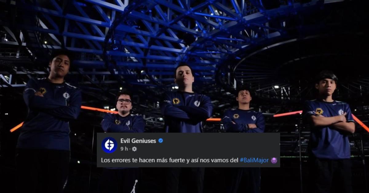Dota 2: Equipo peruano Evil Geniuses es eliminado de la Bali Major sin ...