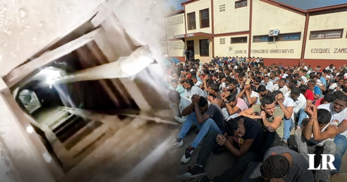 Cárcel de Tocorón | Túneles en penal de Tocorón: salen a la luz ...