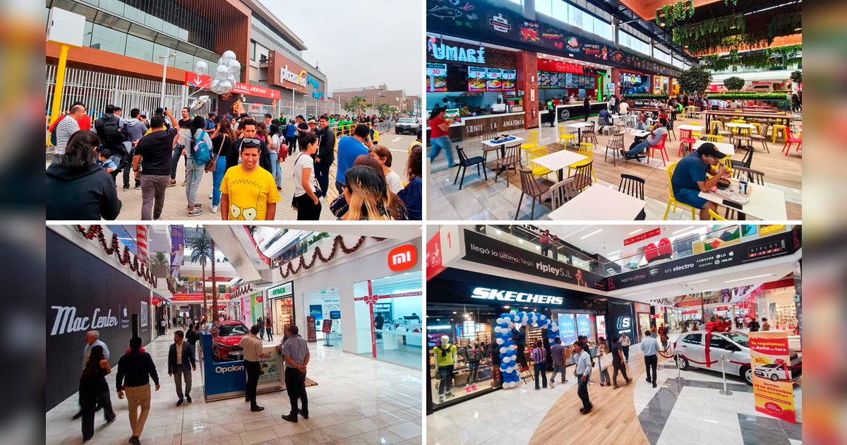 Mall Aventura San Juan de Lurigancho: ¿cómo luce en su primer día de inauguración y qué tiendas ...