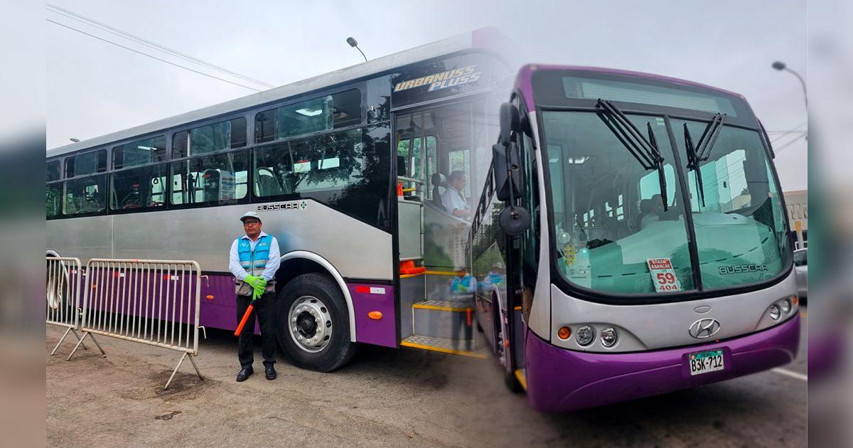 Así son los nuevos buses del Corredor Morado en SJL: con aire ...
