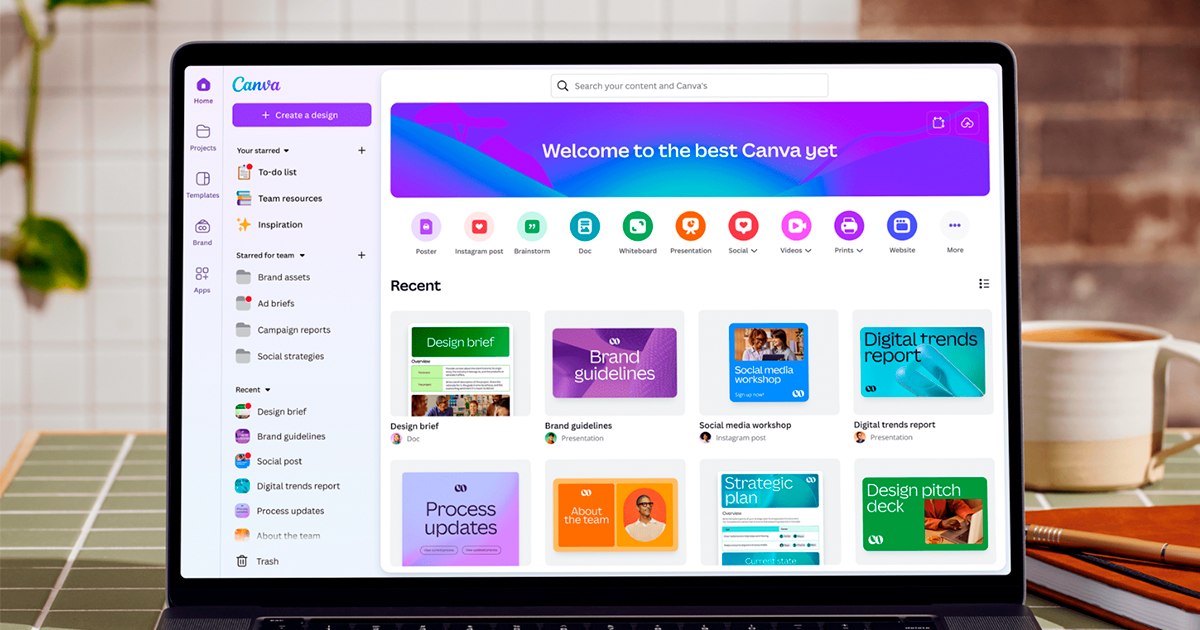 Canva se ha actualizado y ahora incluye herramientas basadas en Inteligencia Artificial ...
