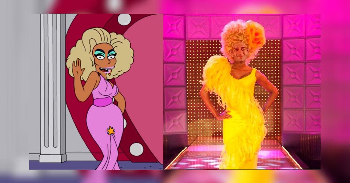 Los Simpson: RuPaul transformará a Homero y a Marge en drag queens ...