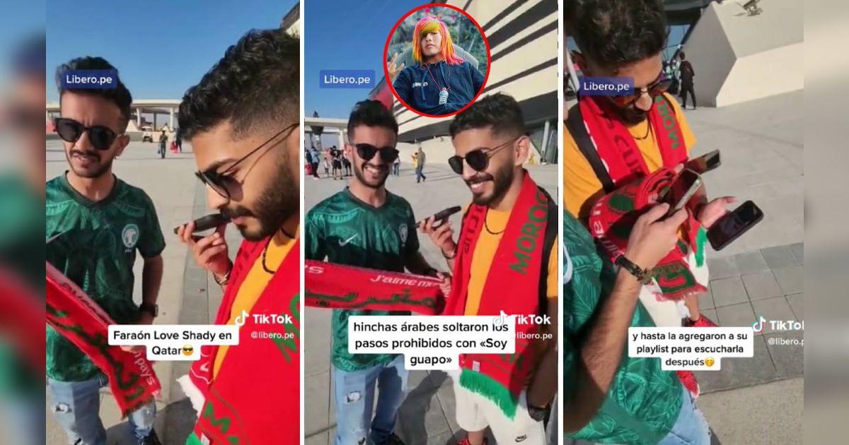 Qatar 2022: Hinchas árabes quedan en “shock” al escuchar el tema “Soy Guapo” de Faraón Love ...