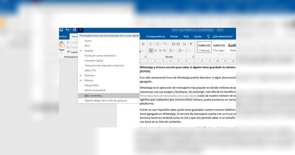 Microsoft: ¿cómo hacer para que Word lea todos tus textos por ti ...