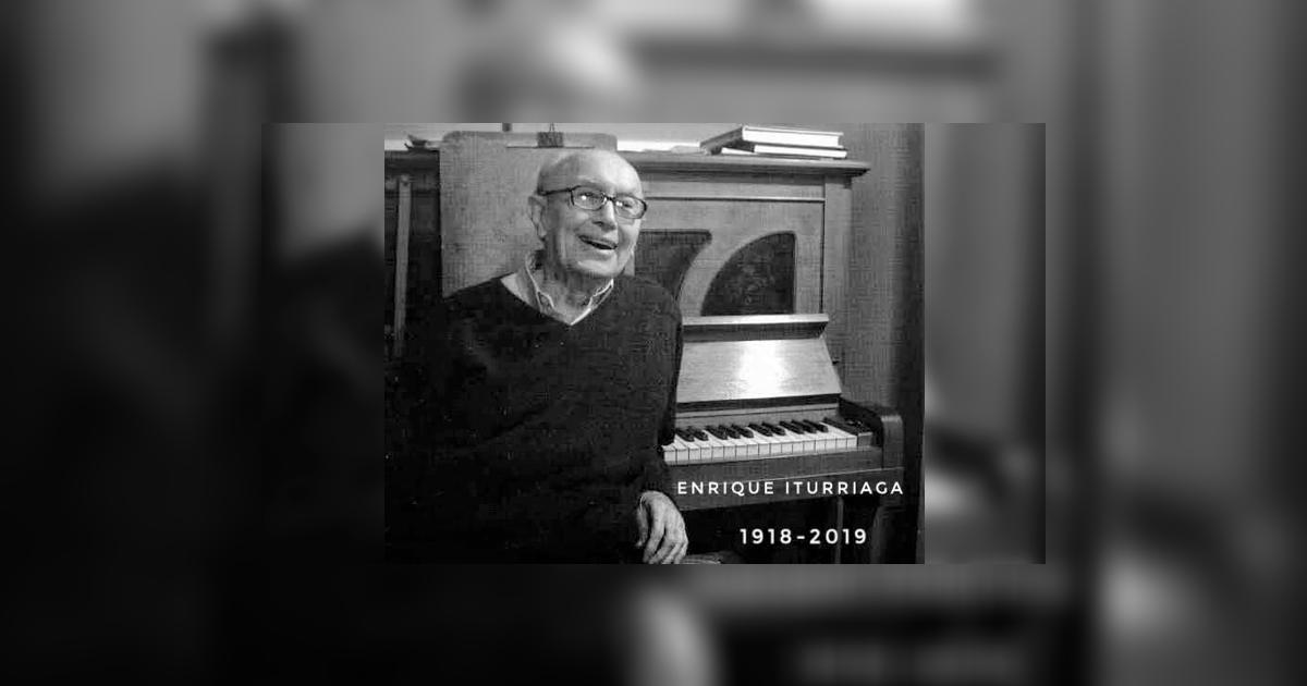 Enrique Iturriaga Romero, compositor y pedagogo peruano, fallece a las 101 años de edad | Fotos ...