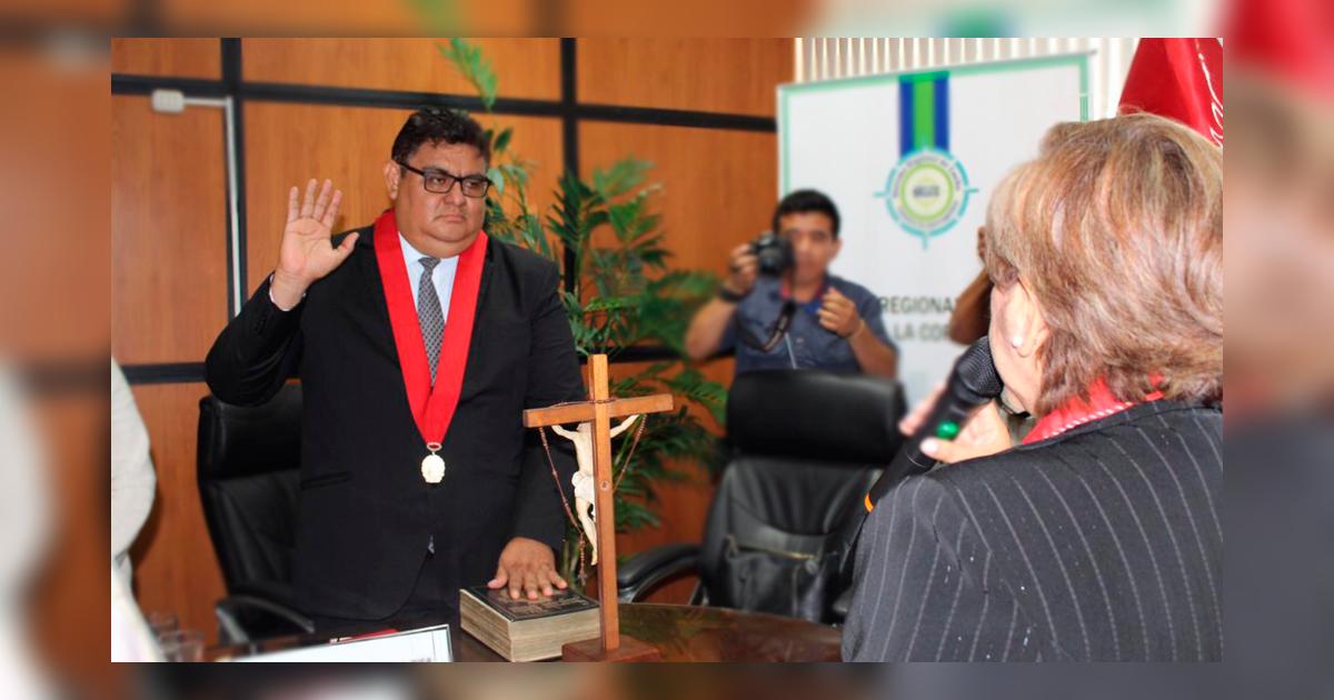 Jorge Alva Inga juramentó como presidente de la Comisión Regional ...