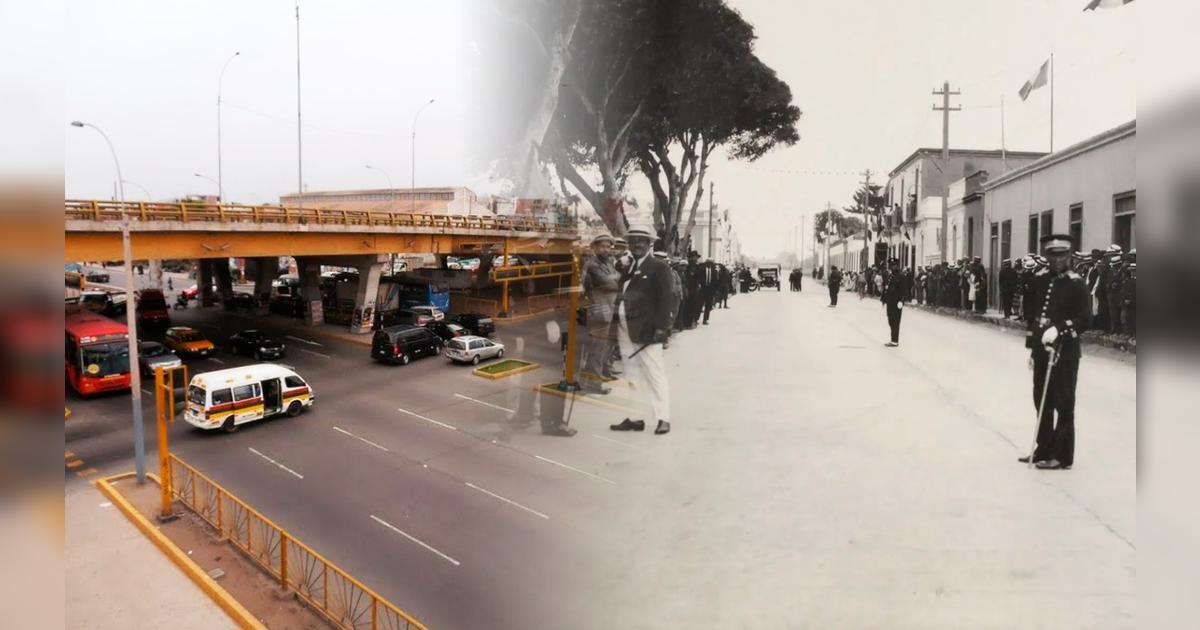 ¿Cómo era la av. Venezuela hace 98 años, la primera vía con refuerzo ...