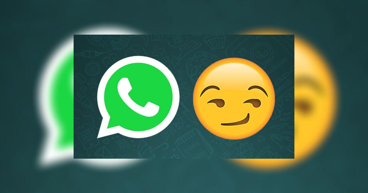 WhatsApp: conoce qué significa el emoji de la cara con sonrisa pícara ...