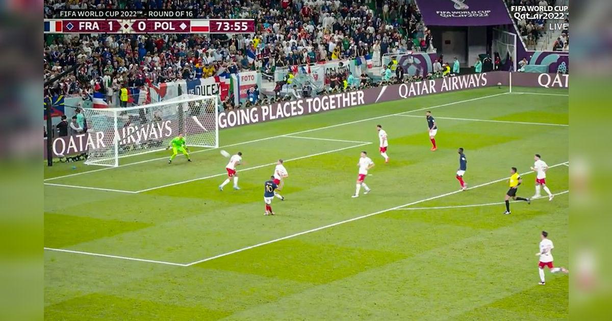 Gol de Kylian Mbappé | Francia vs. Polonia: Mbappé anotó un golazo y Francia está sacando su ...