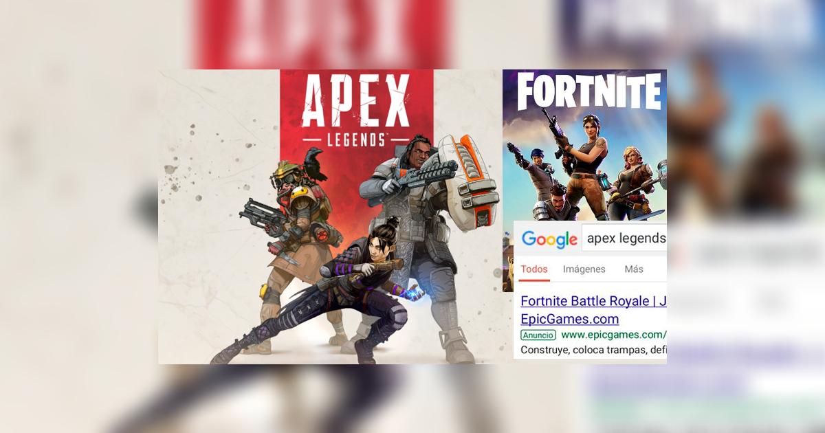 Apex Legends: publicidad de Fortnite aparece en sus búsquedas de Google ...