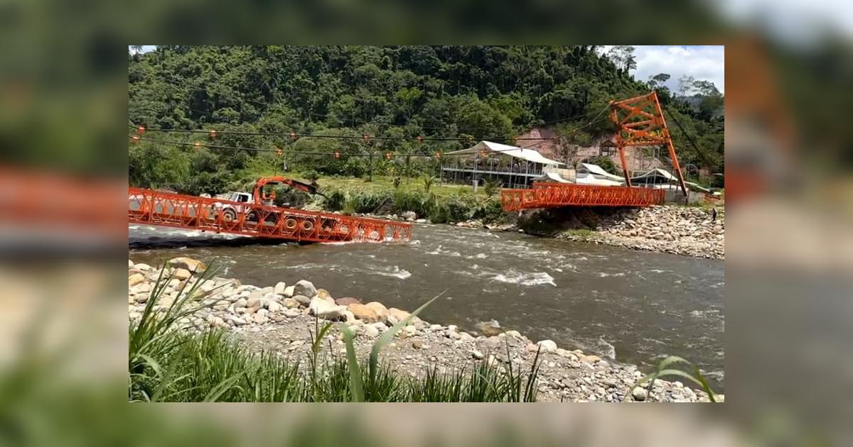 Colapsa puente en ejecución sobre río Satipo| Junín | Sociedad | La ...