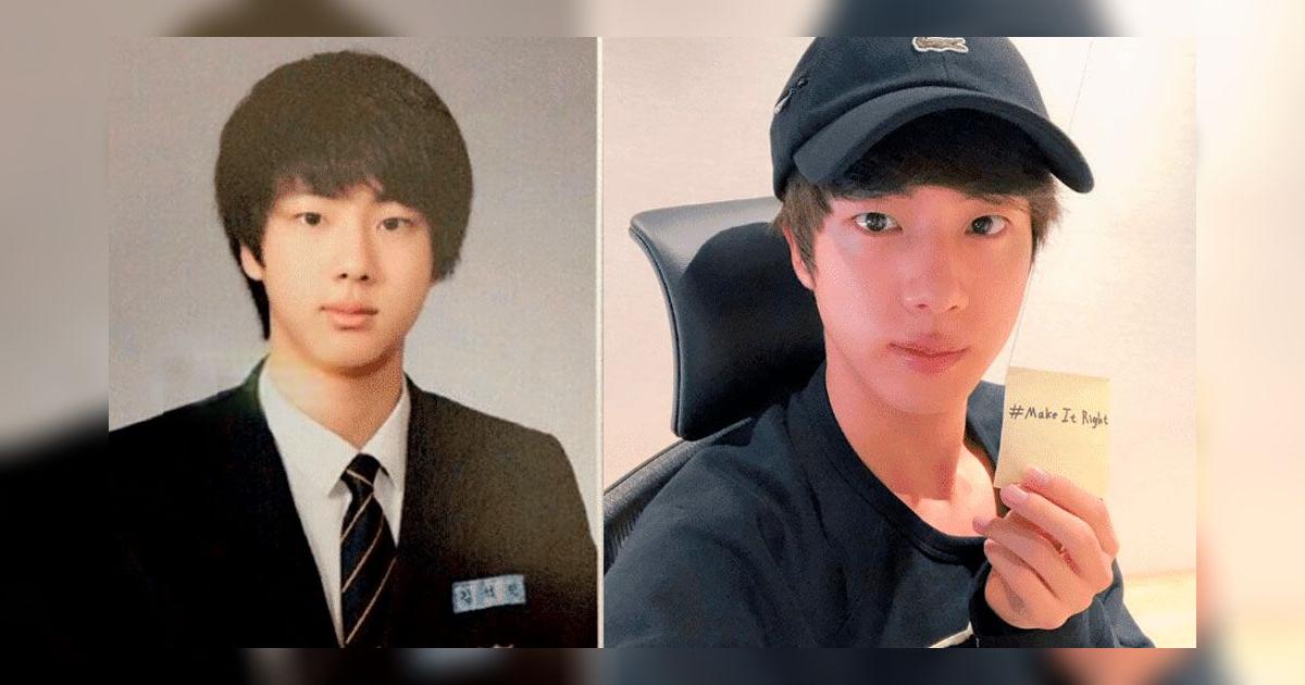 Jin BTS antes y después: FOTOS de la transformación del cantante de ...