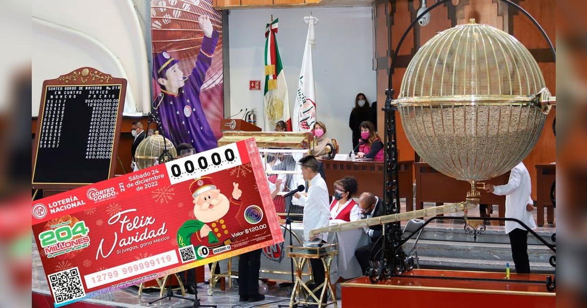 Lotería Nacional 2022: Donde ver el Sorteo Gordo de Navidad EN VIVO ...