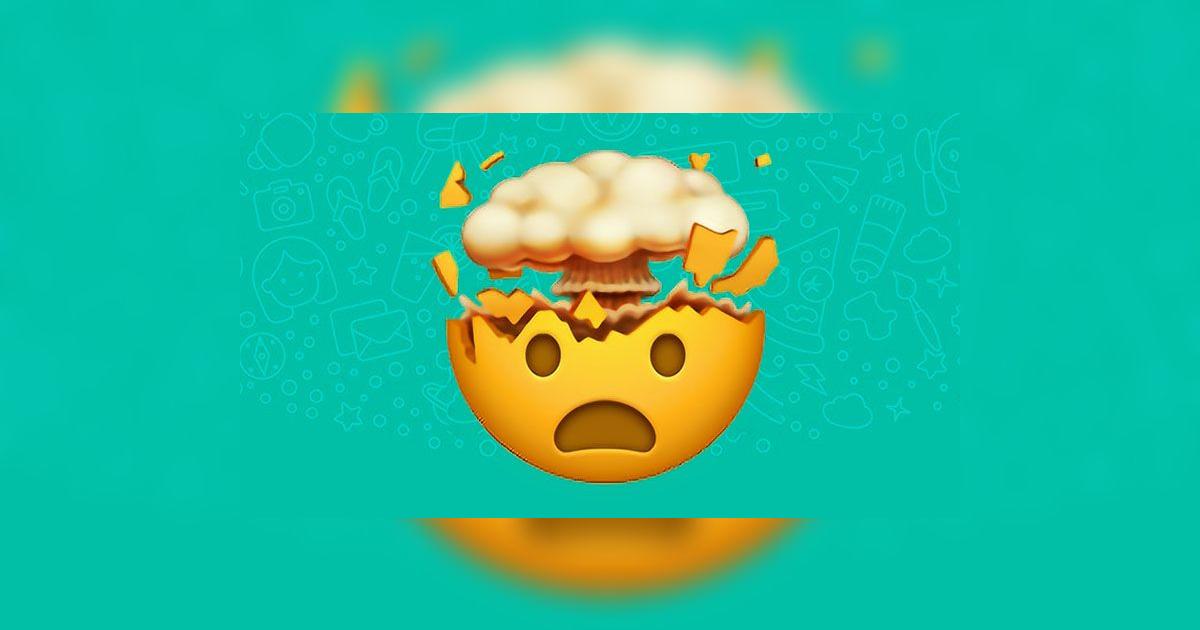 WhatsApp: conoce el significado del aterrador emoji de la cabeza que ...