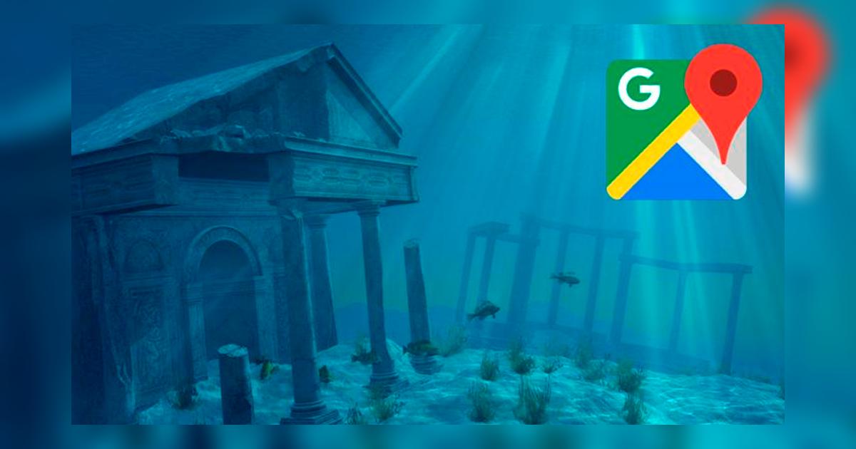 Google Maps: El continente perdido de la 'Atlántida' es descubierto ...