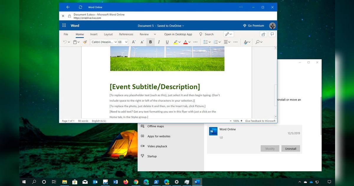 Microsoft Edge está instalando Word, Excel y PowerPoint en Windows sin ...