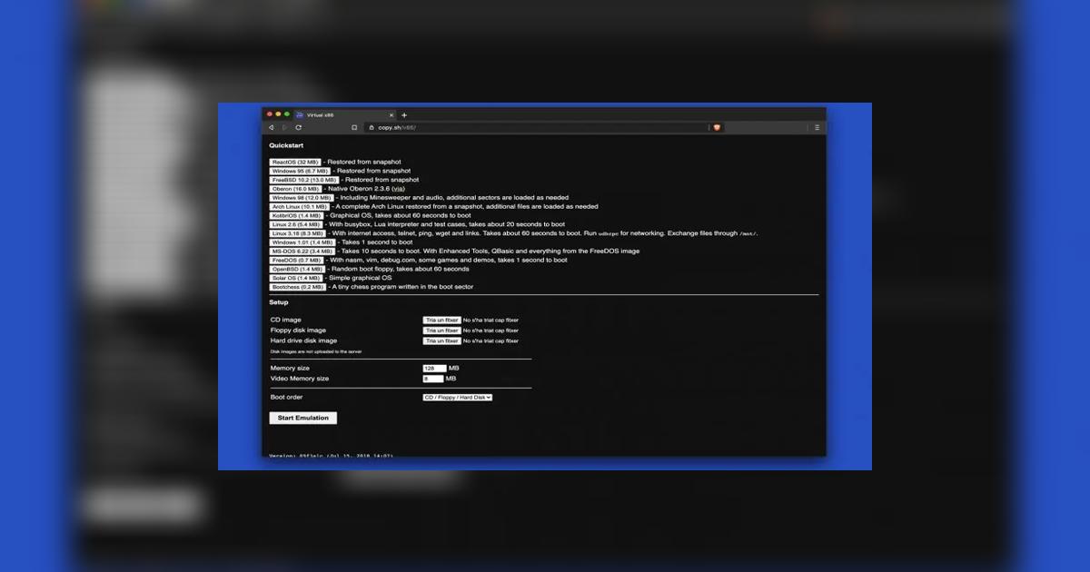 Google Chrome te permite probar Windows 95 y Windows 98 sin instalar ...