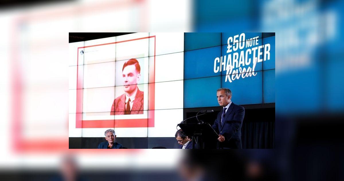 Alan Turing será el nuevo rostro del billete de 50 libras británico