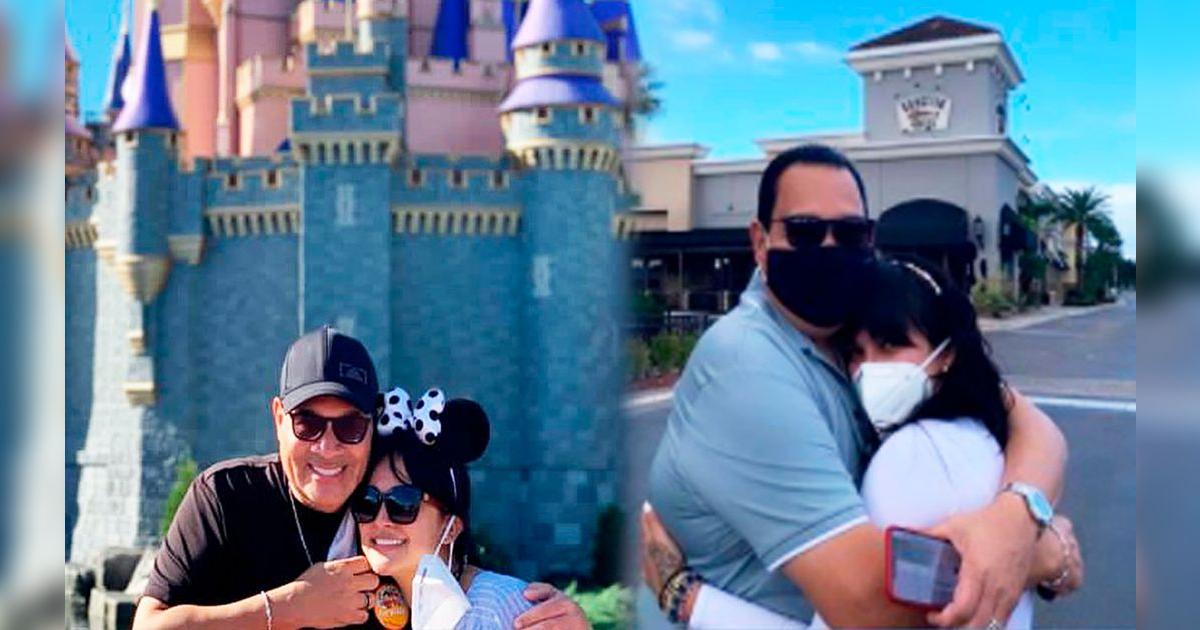 Daniela Darcourt y Tito Nieves disfrutan de divertido paseo en parque ...