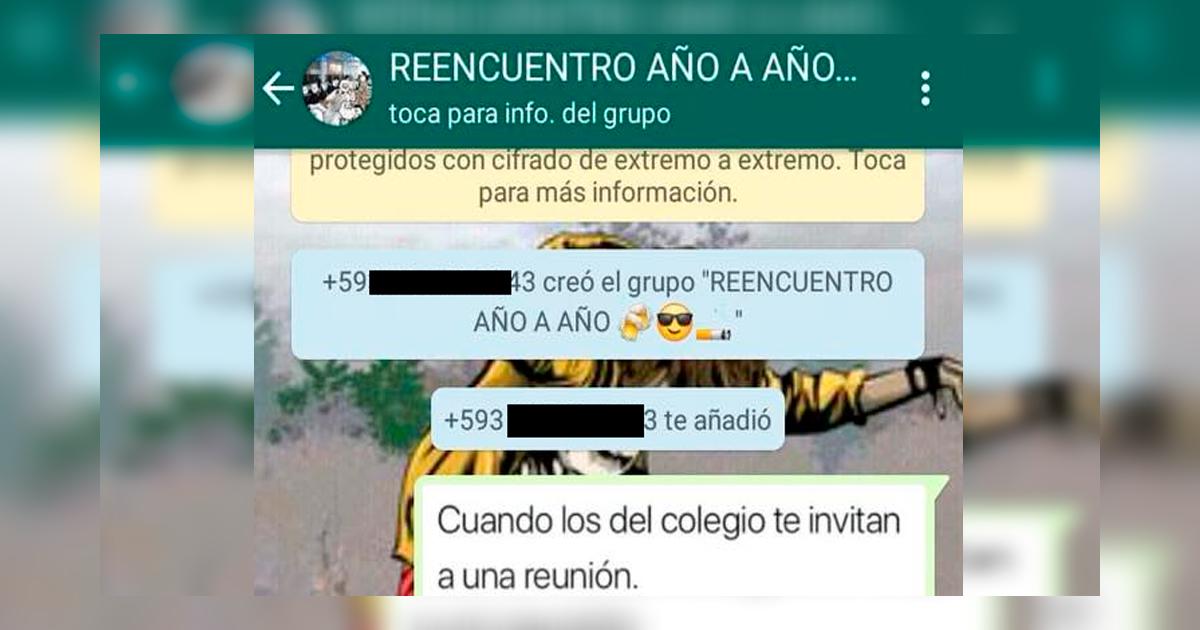 WhatsApp: Publicó este meme en chat grupal y terminó expulsado [FOTOS ...