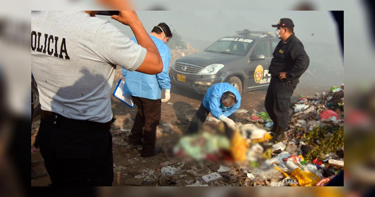 La Libertad: encuentran cuerpo de bebé calcinado en medio de basural ...