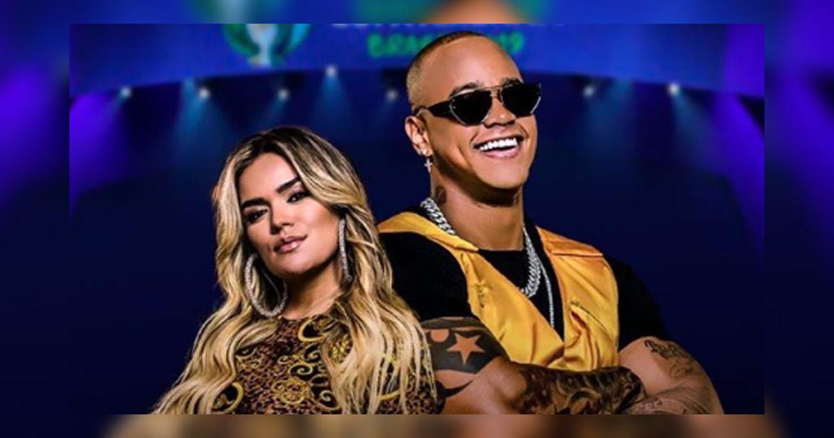 Karol G en la inauguración Copa América 2019 EN VIVO vía Azteca TV ...