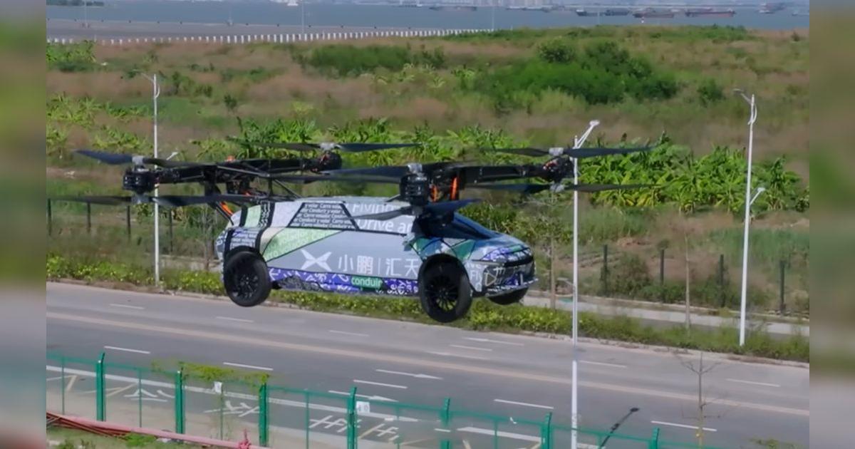 Xpeng X3: crean un auto volador que puede despegar y aterrizar de forma ...