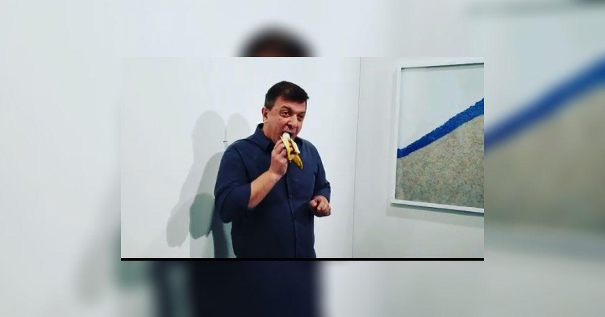 Estados Unidos | Banana valorizada en 120 mil dólares es comida por ...