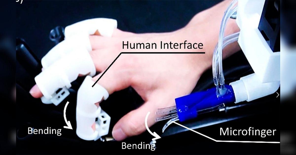 Así son los dedos robóticos con los que podrás interactuar con insectos ...