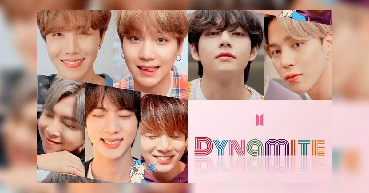 BTS: Big Hit Entertainment lanza Dynamite nuevo single Bangtan Boys ...