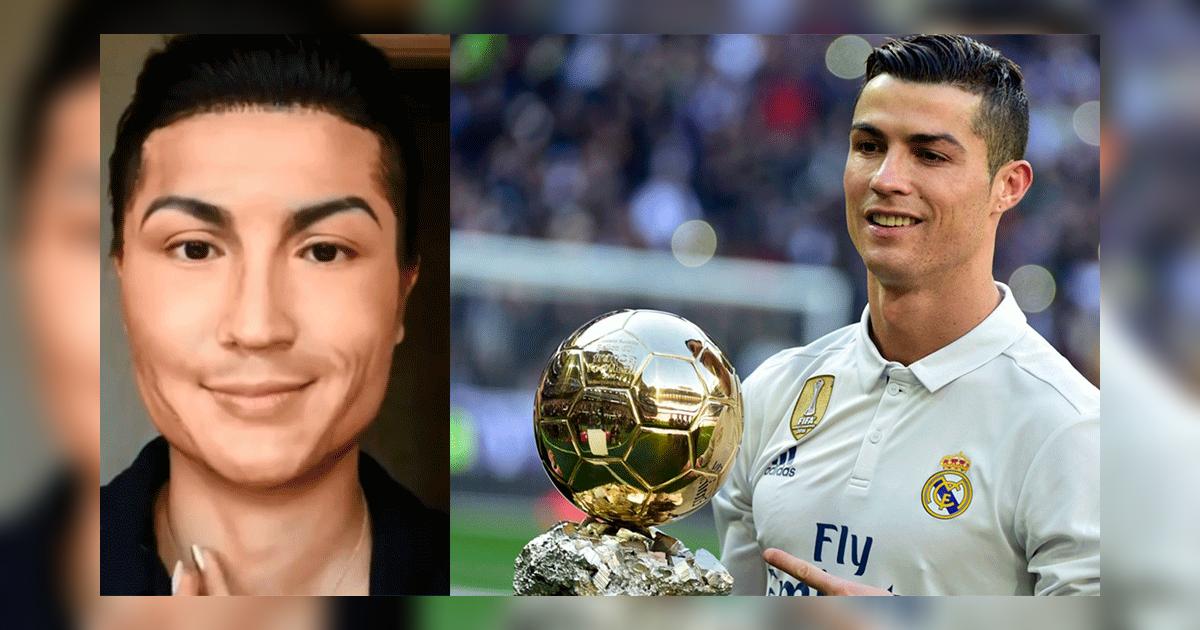 Instagram: Mujer se convierte en Cristiano Ronaldo y confunde a ...