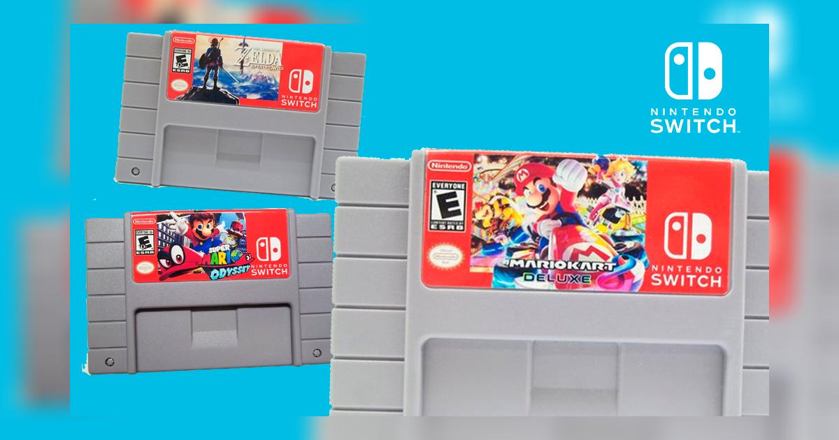 Ahora puedes guardar tus juegos de Nintendo Switch en cartuchos de ...