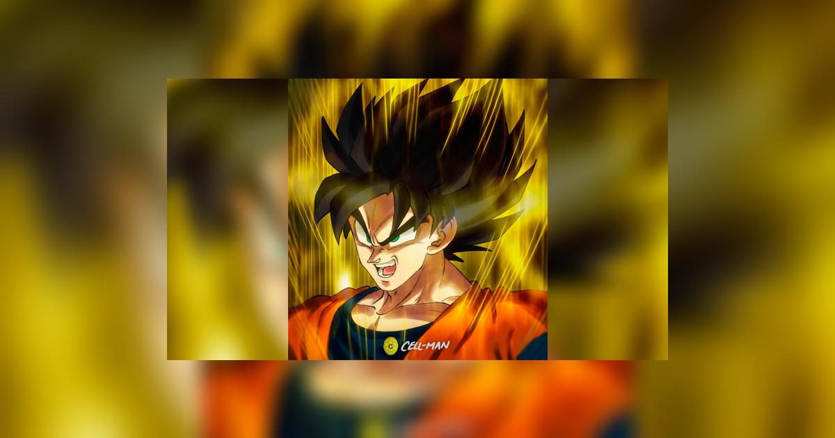 Dragon Ball Super: Gokú Mid Transformation SSJ creada por un Fan Art ...