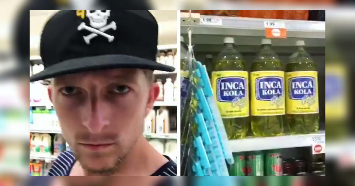 Vía Facebook: increíble reacción de un joven al ver una Inka Kola causa ...