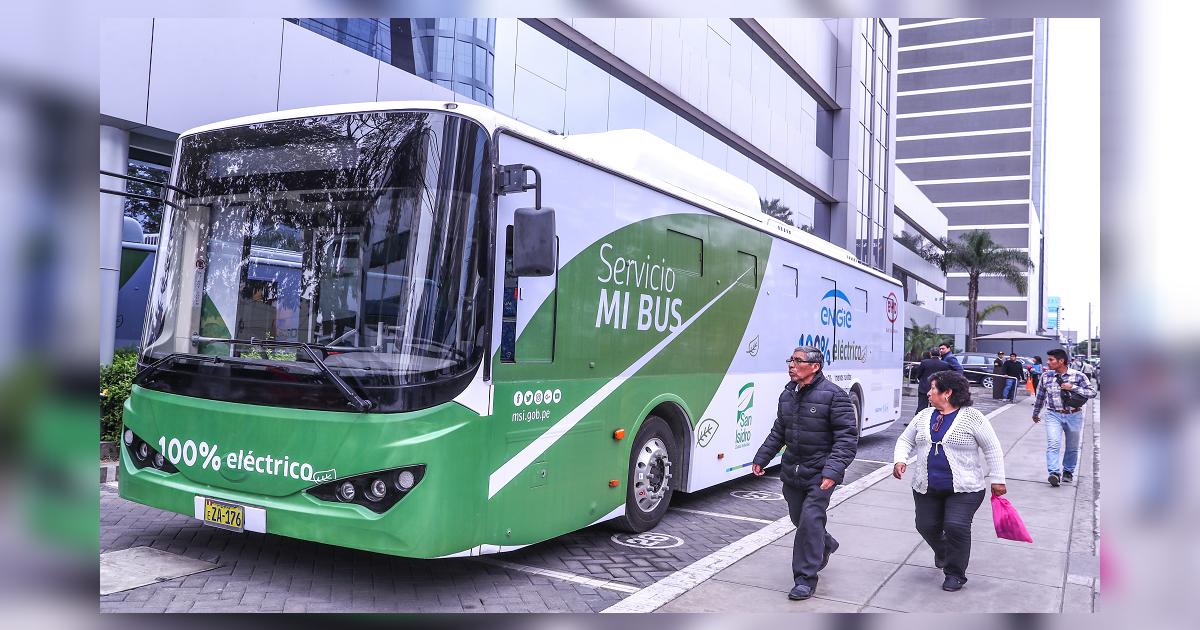 Los buses verdes llegaron al Perú | Domingo | La República