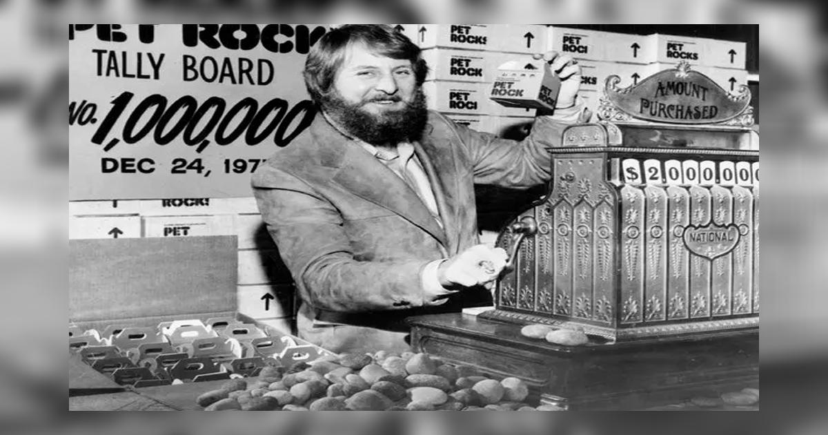 Gary Dahl, el hombre que se hizo millonario vendiendo rocas