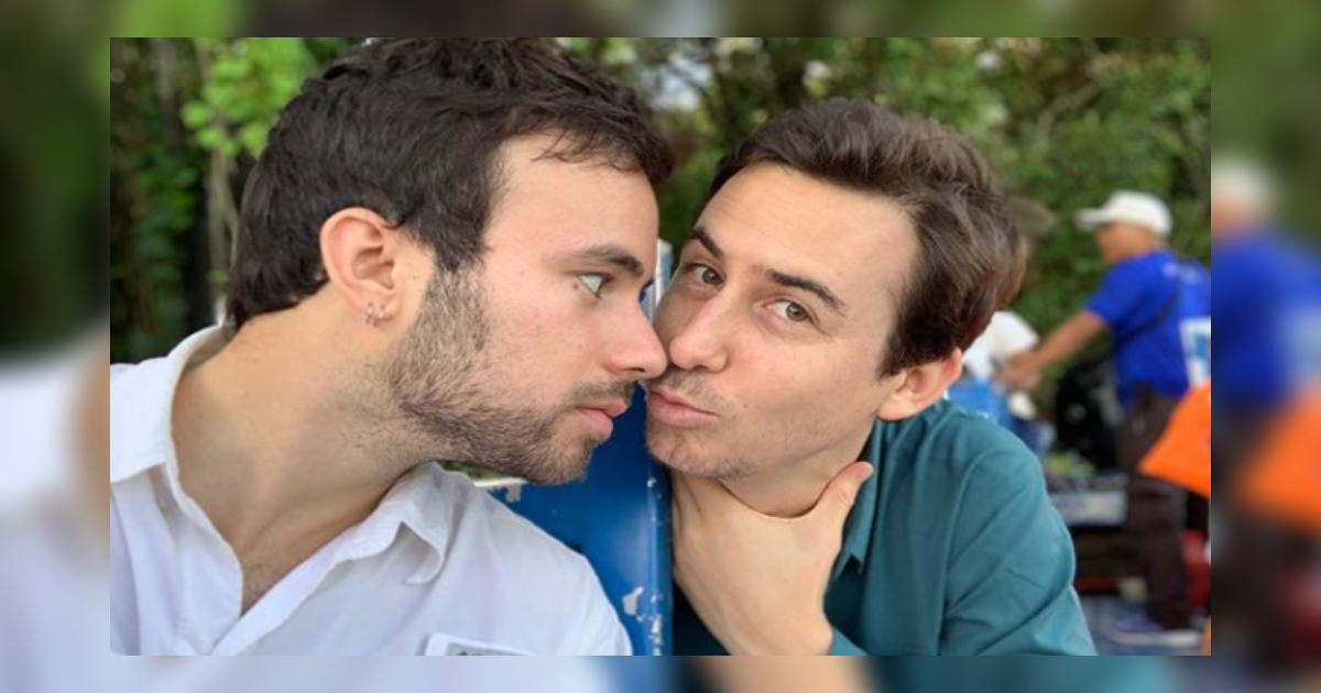 Bruno Ascenzo novio, actor comparte foto con Adrián Bello en día del ...