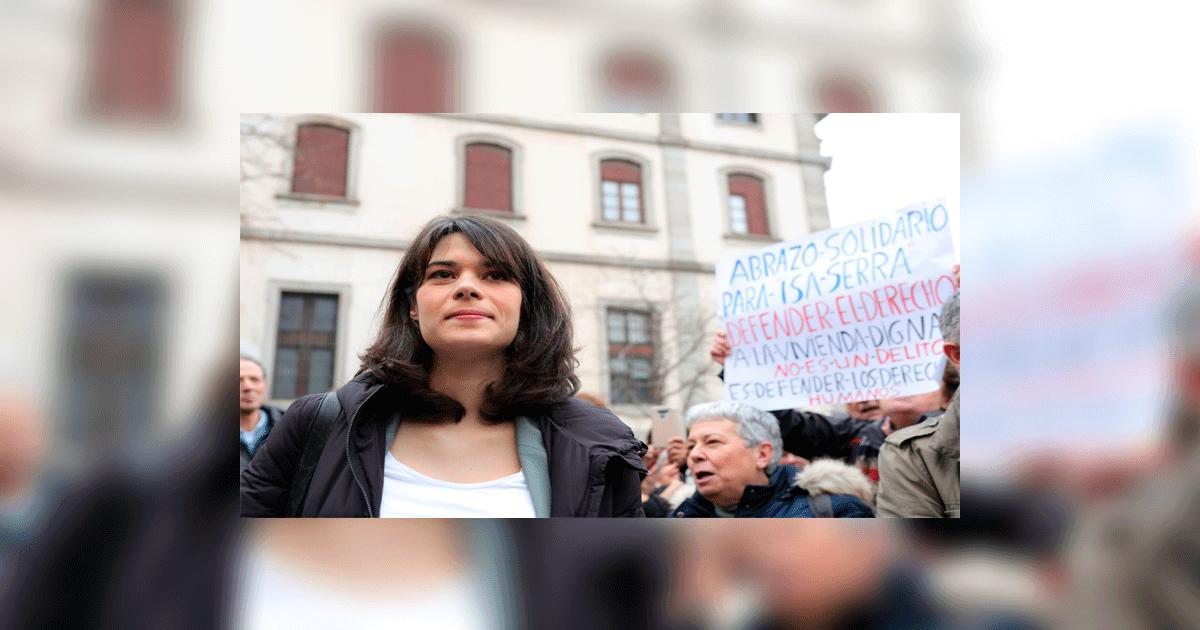 Podemos: Isabel Serra condenada a 19 meses por intervención en un ...