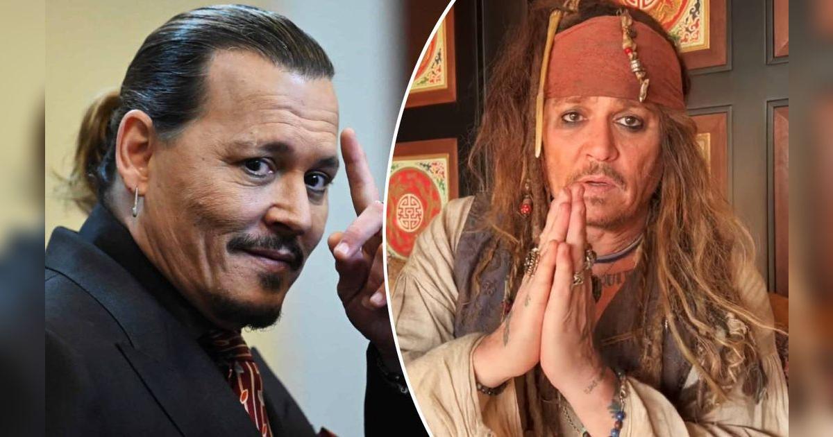 Johnny Depp vuelve a ser Jack Sparrow: Capitán regresa por un fan y no ...