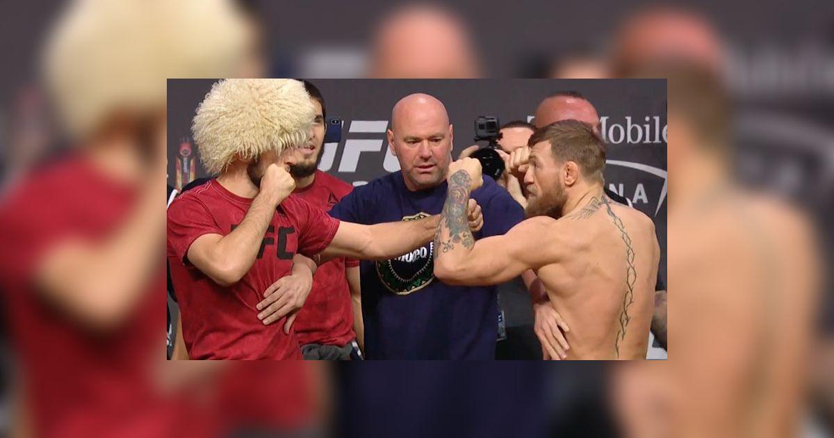 McGregor vs Khabib protagonizan encendido careo previo a UFC 229 desde ...