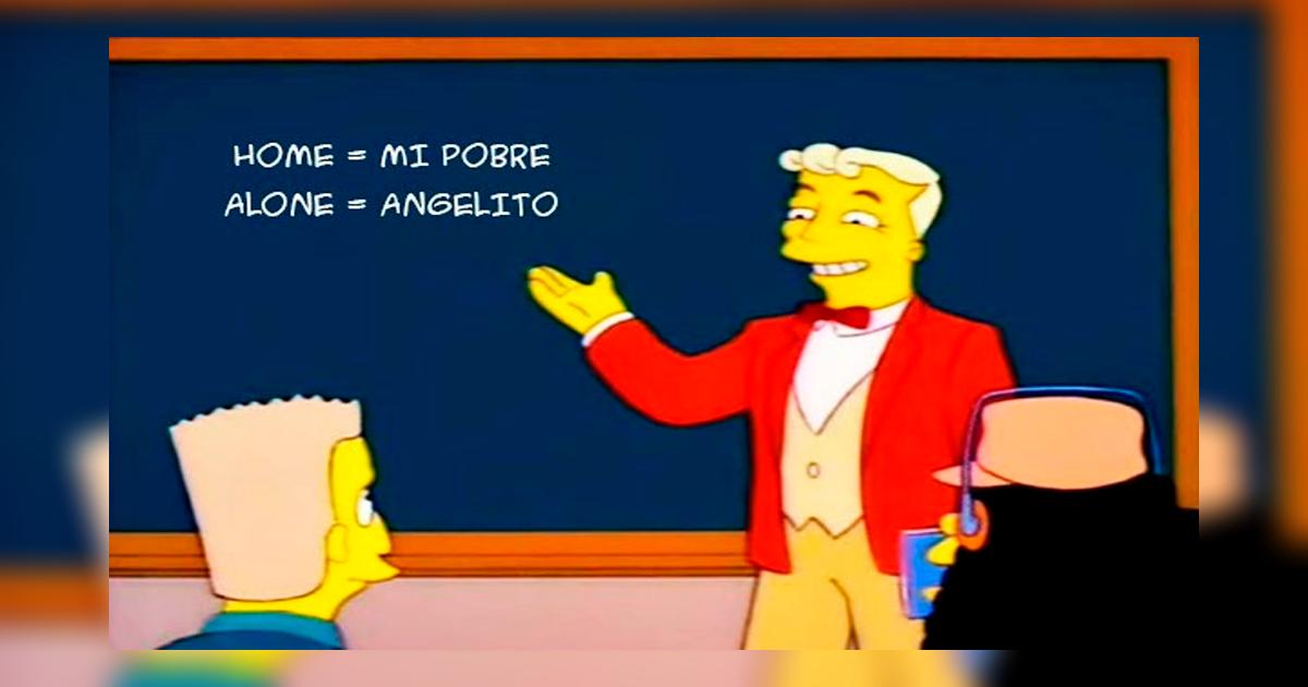 Facebook: hilarante escena de Los Simpson es el nuevo meme viral ...